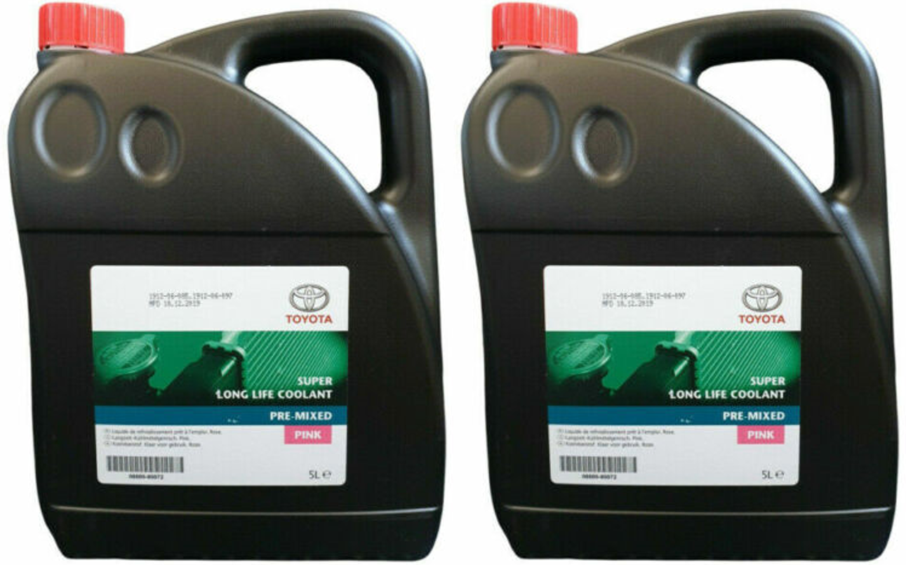 GENUINE TOYOTA LEXUS SUPER LONG LIFE PINK COOLANT PRE MIXED ANTIFREEZE ...
