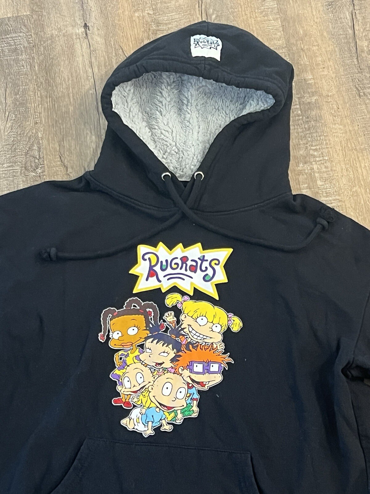 Rugrats Nickelodeon Adult Large Graphics Hoodie Sherp… - Gem