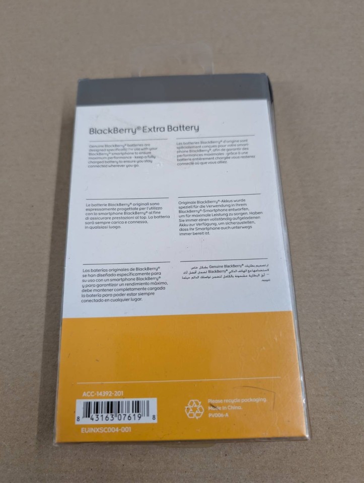 Genuine Battery MS-1 Blackberry Battery For BlackBerry Bold 9000 9700 ...