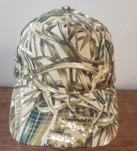 NEW Cattails & Reeds Marshlands Camo Duck Hunter Hunting Cap Hat ...