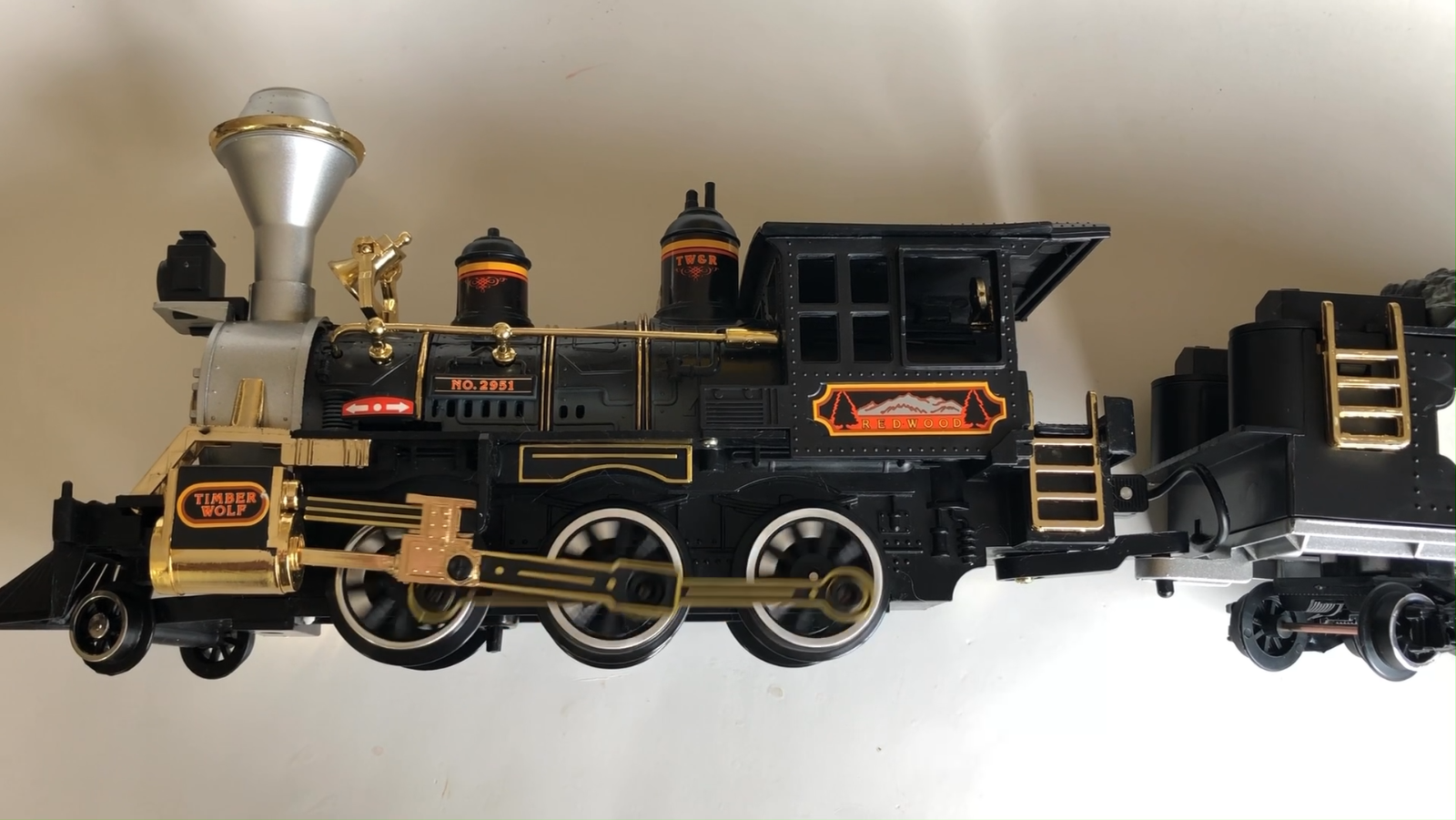 New Bright G Scale Timberwolf & Redwood Great Amer Railroad Set No. 190 ...