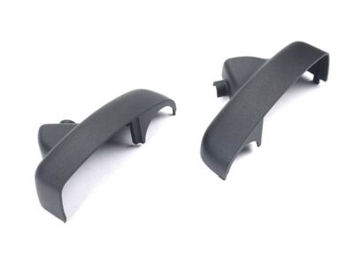For BMW E38 E39 E46 E65 E66 Inside Rear View Mirror Cover Set-Black ...