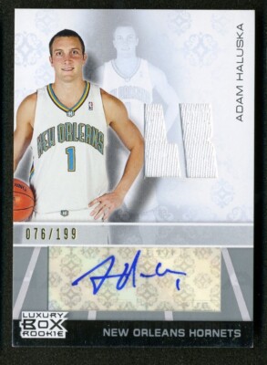 2007-08 Topps Luxury Box Adam Haluska Auto /199 #RAR-AH Rookie Card ...