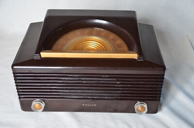 Philco Model 51-930 6 Tube AM table Radio - 1951 - Working | eBay