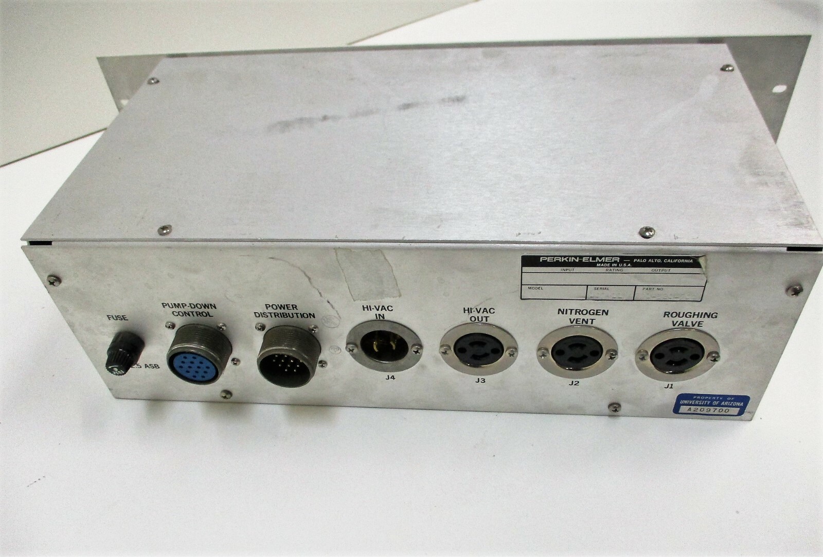 Perkin-Elmer P/N 221-320-700 Cryo-Pump Regeneration Control for sale ...