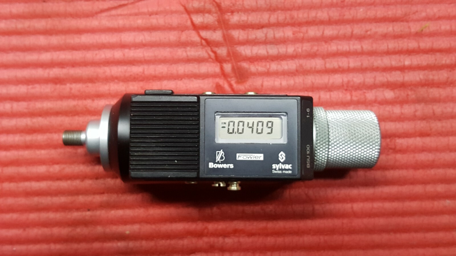 BOWERS SYLVAC Split Bore Hole Inside Micrometer .08 TO .25 Model 54 333 ...