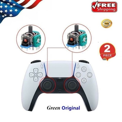 2x Original Playstation 5 PS5 Controller Joy Thumb Stick Sensor Analog ...