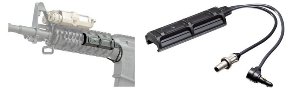 Surefire SR07-D-IT Remote Dual Switch for Weaponlight w/ ATPIAL Laser 7 ...