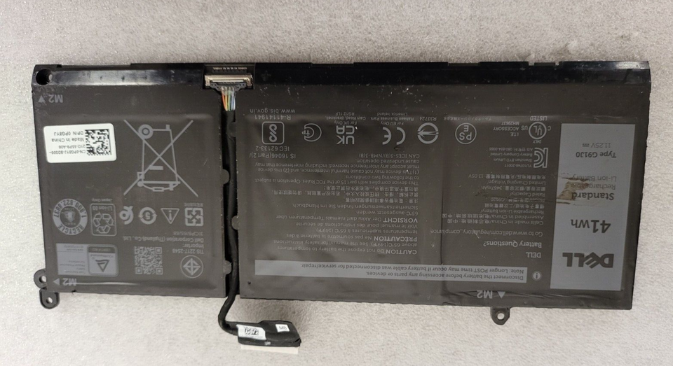 G91J0 Genuine Battery For Dell Inspiron 15 5510 5515 5518 3510 3511 ...