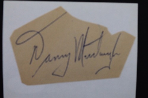1960 Pirates Danny Murtaugh (d.76) Signed 3x4 Cut Autograph Card JSA ...