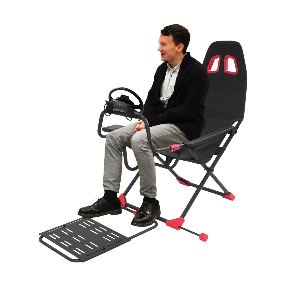 Foldable Racing Simulator Cockpit Adjustable Simulator Racing Cockpit ...