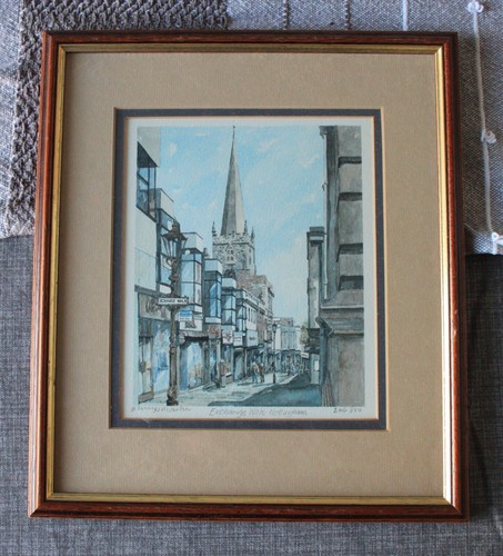 Limited Ed art print by Artist Philip Martin - Exchange Walk Nottingham ...