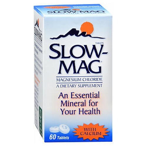 Slow-Mag Magnesium Chloride With Calcium 60 Tabs | eBay