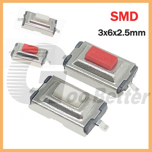SMD Tact Switches PCB Microswitch Momentary Tactile Push Button Switch ...