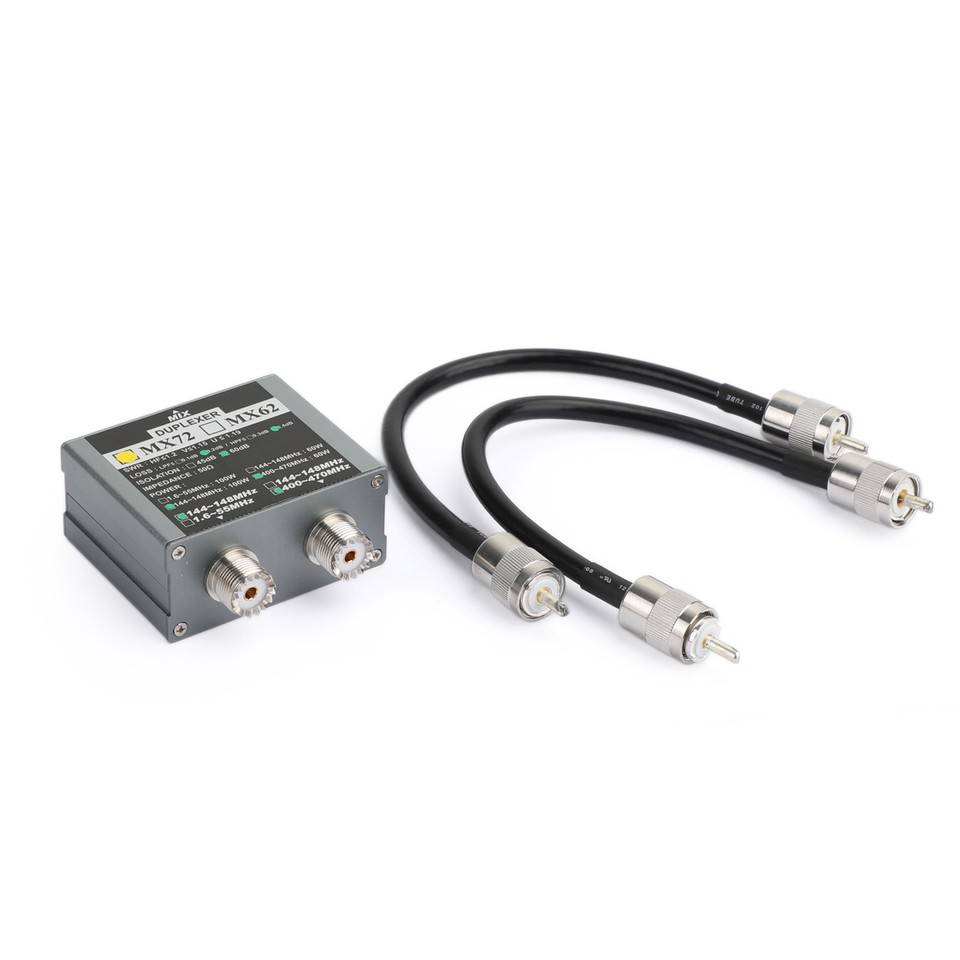 MX72 HAM Antenna Combiner VHF/UHF Multi-Frequency Transit Station ...