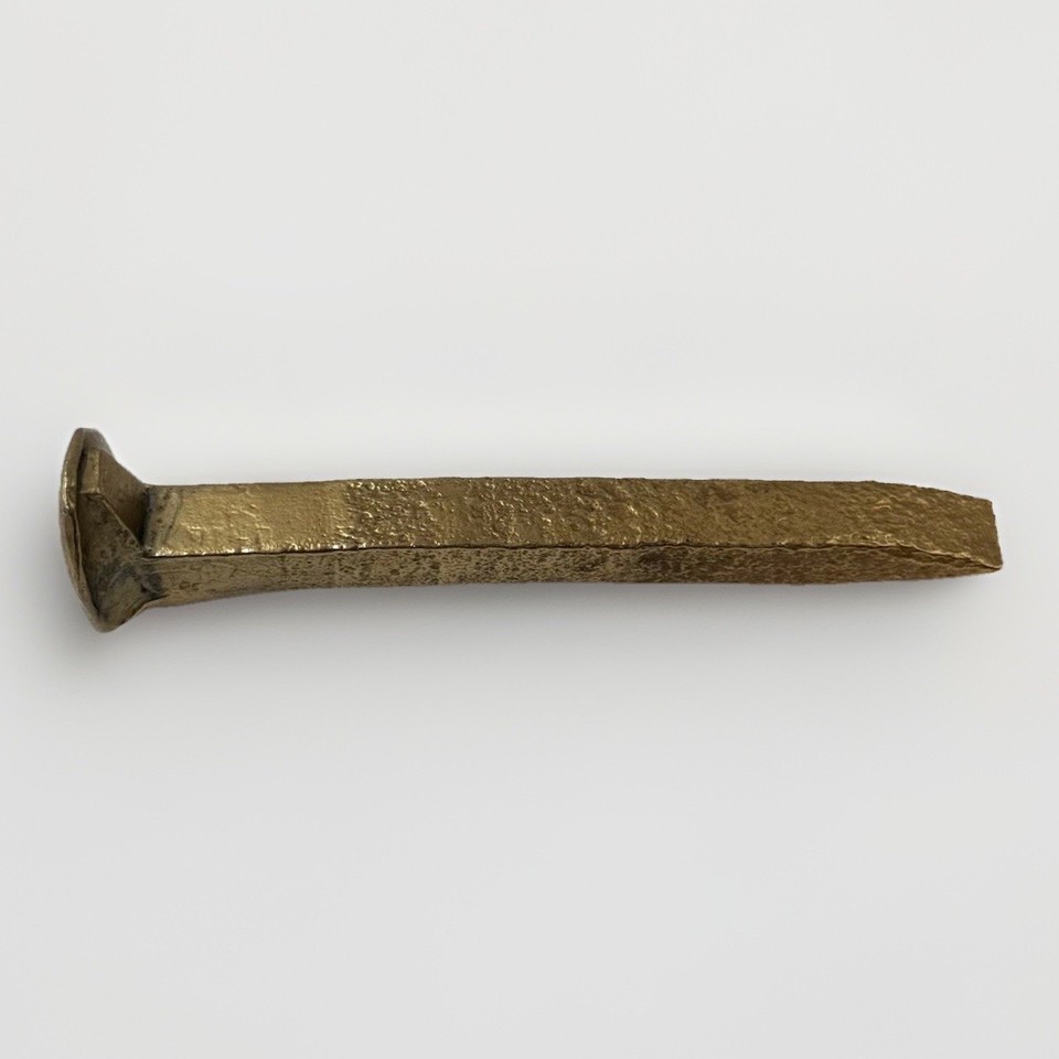 Vintage Golden Spike Railroad Replica Paperweight Transcontinental 1869 ...