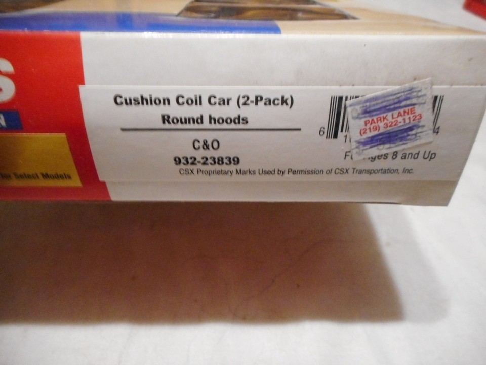 Walthers 23839 C&O Cushion Coil Car 2 Pack Mint NOS w/Boxes HO Gauge | eBay