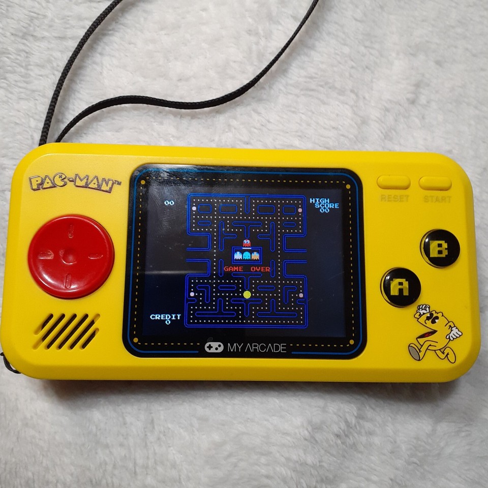MyArcade (DRMDGUNL3227) Pac-Man Pocket Player Handheld Game Console 3 ...