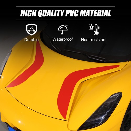 Red Front Hood Decal Stripe Vinyl Sticker for Lotus EMIRA 2021-23 | eBay