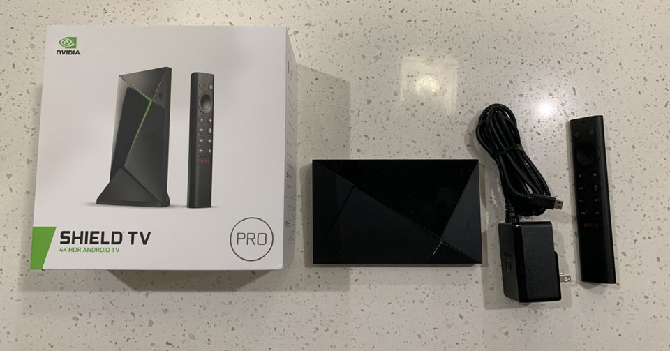 NVIDIA SHIELD TV PRO (2019) 4K HDR STREAMING MEDIA PLAYER - BLACK MINT ...
