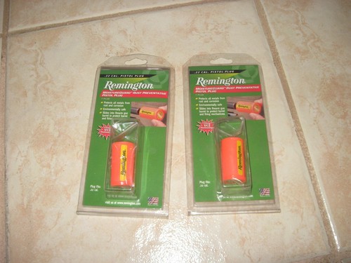 NEW LOT OF 2 Remington Moisture-guard Rust Preventative Pistol Plug ...