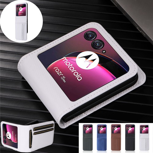 For Motorola Razr 40 Ultra 5G Wallet Slim Case Shockproof Card Slot ...