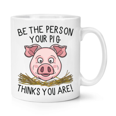 Essere The Persona Tuo Maiale Thinks You Are 284ml Tazza Animale Pazzo ...