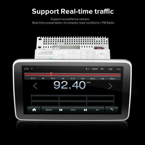Car Stereo Radio Rotatable Android 10.1" Quad-core GPS Navigation ...