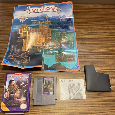 Willow (Nintendo NES) Complete In Box CIB • w/ Manual And Nintendo ...
