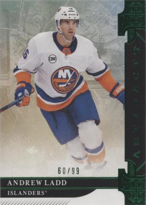 2019-20 Upper Deck Artifacts - Andrew Ladd #11 Emerald /99 for sale ...