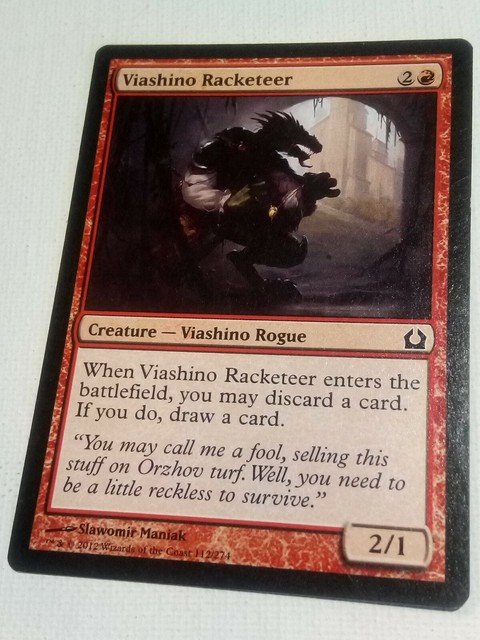 MTG Viashino Racketeer Return to Ravnica 112/274 Regular Common for ...