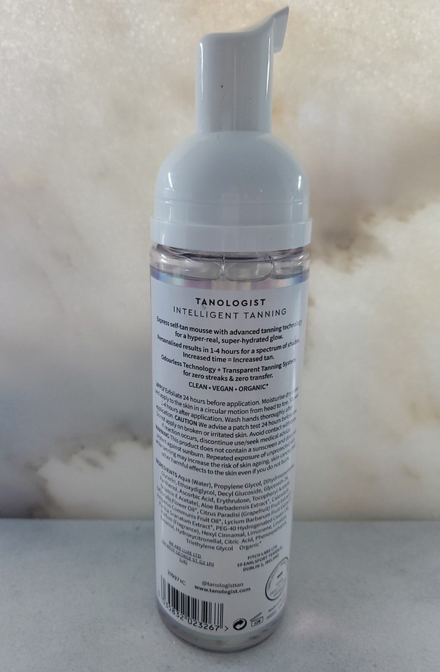 NEW - Tanologist Express Tan Self Tan Mousse - Light - 6.76 fl oz ...