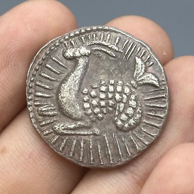 Unique Ancient Greek silver coin with a ram animal image | eBay