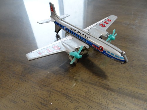 ‘60s Tin Friction MF-107 Toy Air Plane 622 ST-1 | eBay