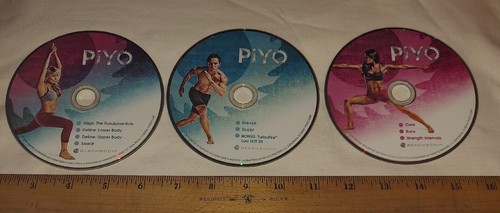 PiYO 3-DVD exercise program discs only Build your Summer Body NOW | eBay