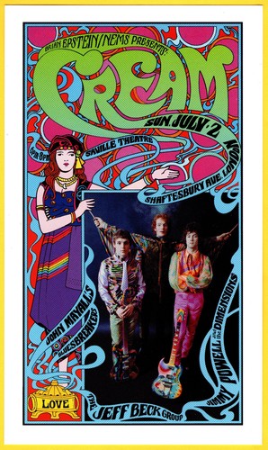 Cream Bob Masse At The Saville Theatre London Handbill | eBay