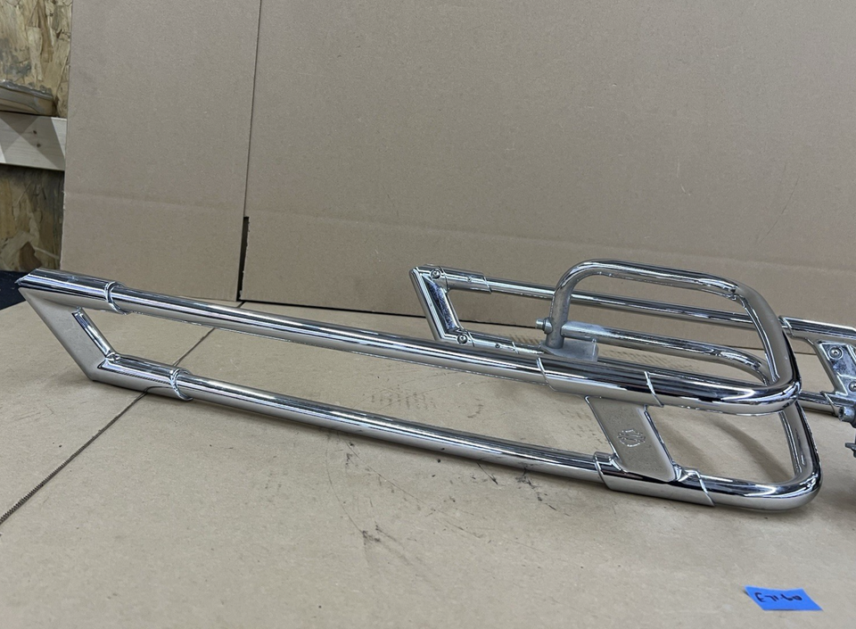 2014-2023 OEM Harley-Davidson Touring Saddlebag Guard Rails Chrome | eBay