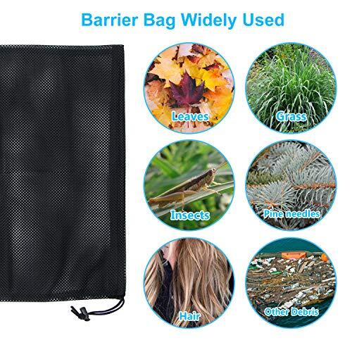 Pond Pump Mesh Bag with Drawstring Swimming Pool Pump Filter Bag, 4 ...