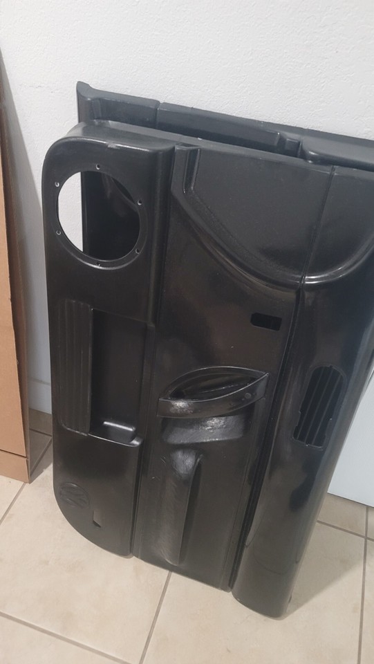 Vw New beetle door panels pair convertible or hard top fiberglass 98 to ...