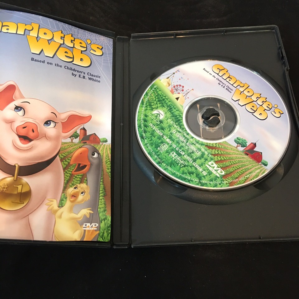 Charlotte's Web (DVD, 2001, Full Screen collection, E.B. White ...