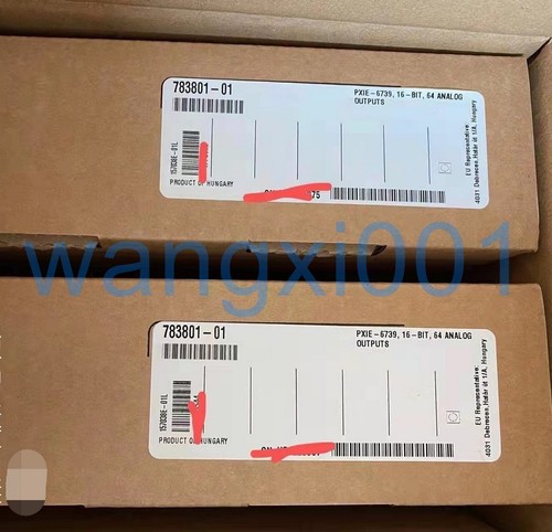New original unopened NI PXIe-6739 783801-01 Analog output module Fast ...