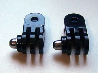 2 GENUINE GoPro short Adjustable Pivot Arms for all gopro HERO cameras ...