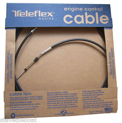 Boat Remote Control Throttle/Gear Cable Teleflex - Standard Grade 33c ...