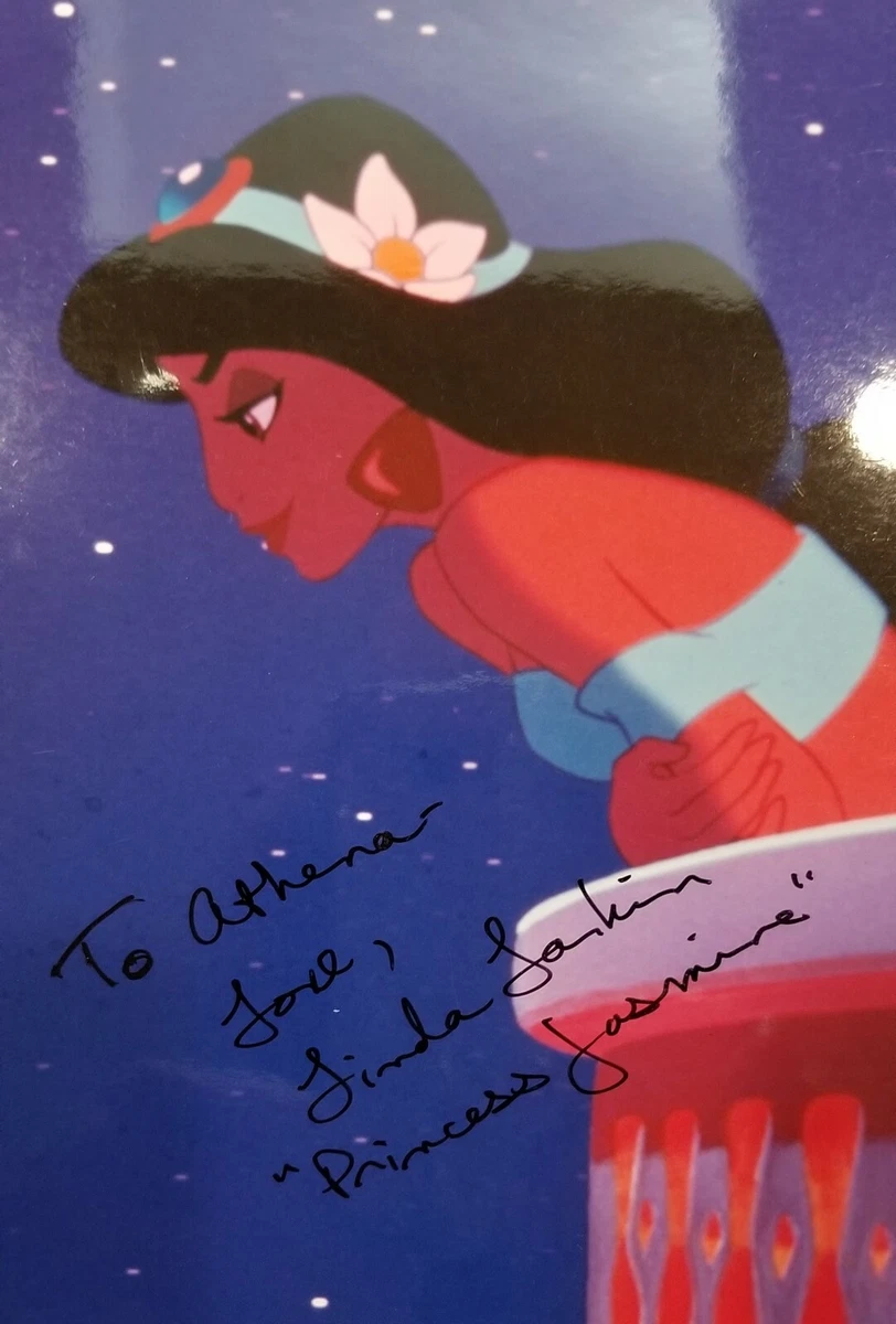 Princess Jasmine Autograph