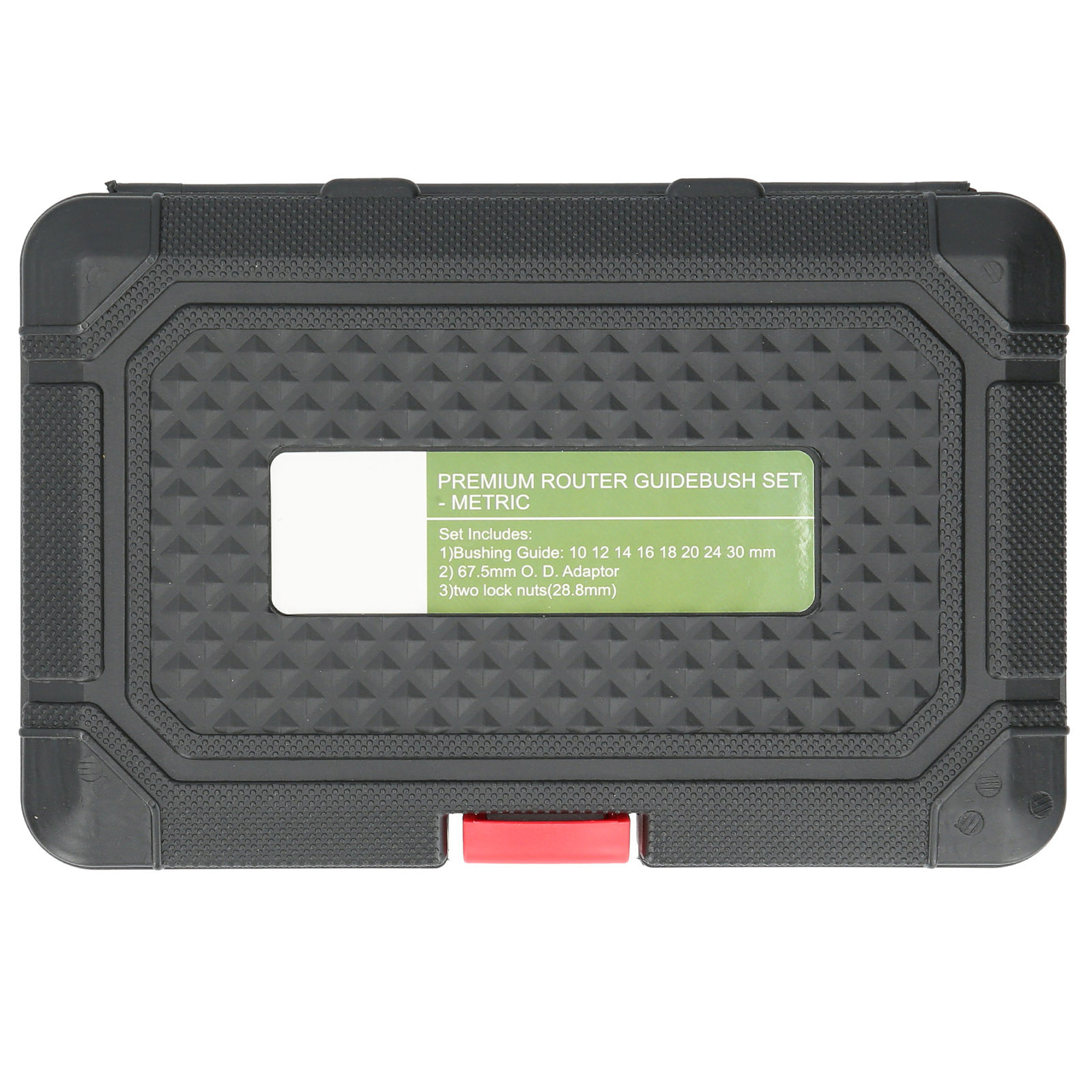 Template Router Guides Kit With Lock Nut Adapter Template Guide Bushing ...