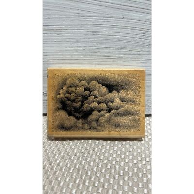 1993S Stampscapes Clouds Rubber Stamp Large -019G | eBay