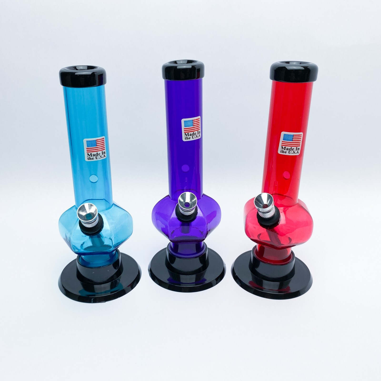 Acrylic 6" Inch Tall Hexagon Bubble Traveler HOOKAH WATER PIPE BONG | eBay