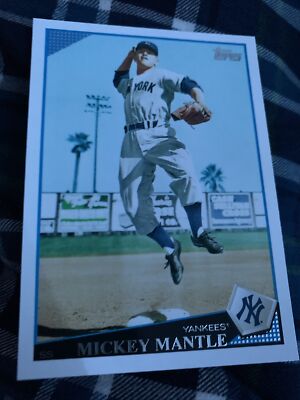 mickey mantle topps 2009 #7 card | eBay