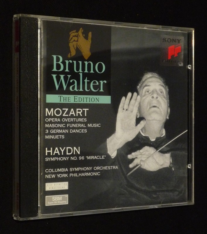 Bruno Walter Edition - Mozart : Opera overtures, Masonic Funeral Music ...