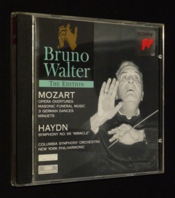 Bruno Walter Edition - Mozart : Opera overtures, Masonic Funeral Music ...